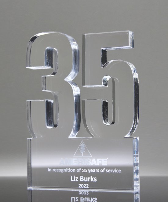 35 Year Anniversary Award | Employee Gift | Edco Awards