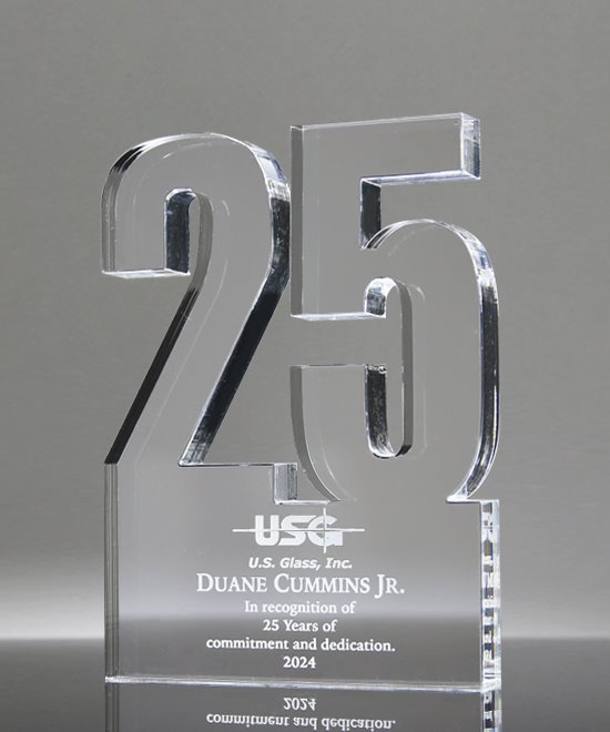 25 Year Anniversary Award | Employee Gift | Edco Awards