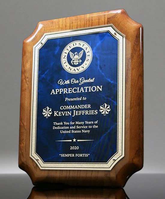 Service Appreciation Award Plaque | Edco Awards