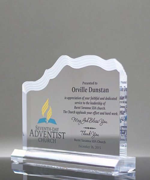 Acrylic Multi-Edge Discovery Award | Edco Awards