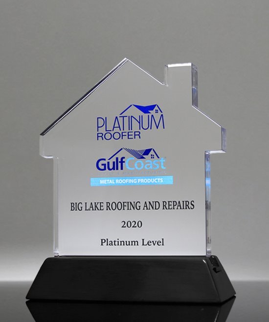 Custom House Trophy: Acrylic House Shaped Awards | Edco Awards