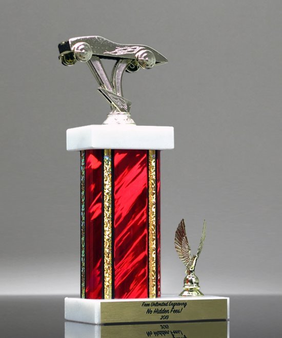 Classic Pinewood Derby Trophy | Edco Awards