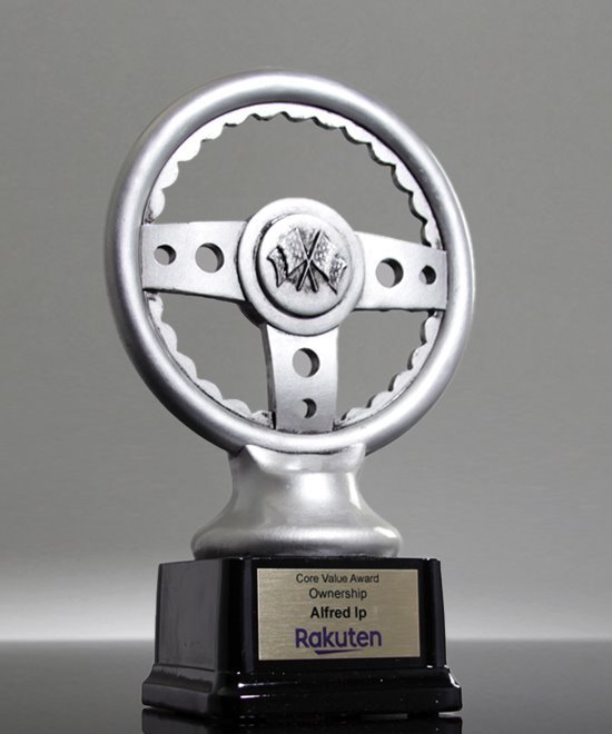 Silverstone Steering Wheel Award | RFA-0766 | Edco Awards