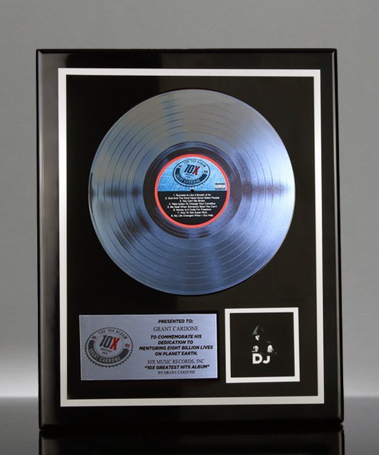 Music Record Award Plaque | Edco Awards