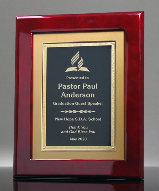 Religious Award Plaque Frame | Edco Awards