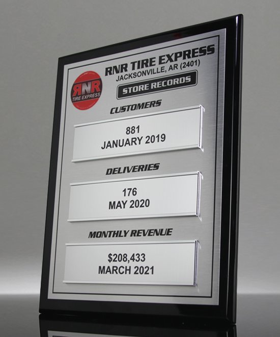 Perpetual Milestone Award Plaque | Edco Awards