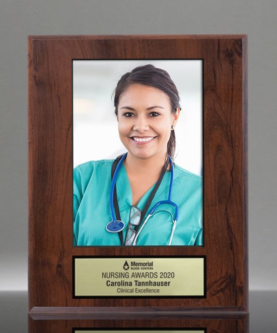 Nursing Award Photo Plaque | Edco Awards