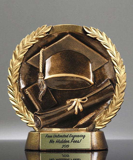 Bronzestone Graduation Trophy