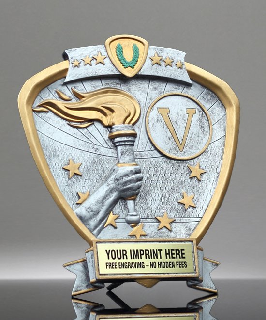 Victory Torch Shield | Edco Awards