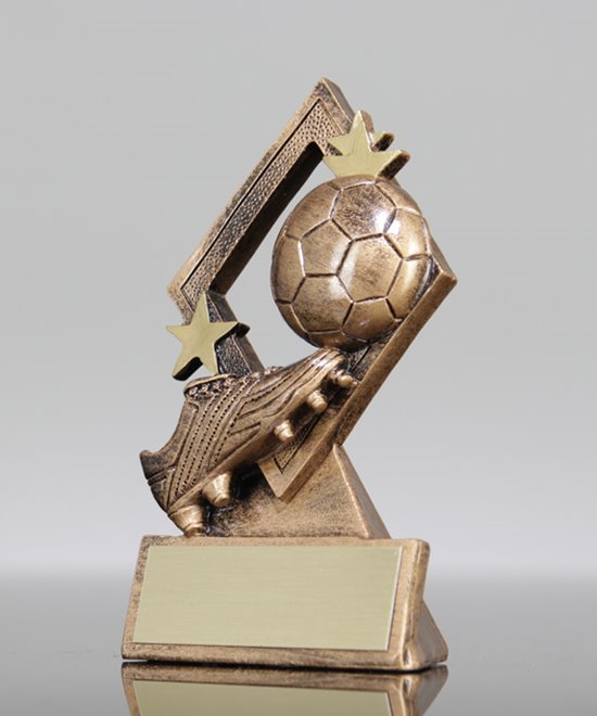 Diamond Soccer All Star Resin Trophy | SKU DR-115 | Edco Awards