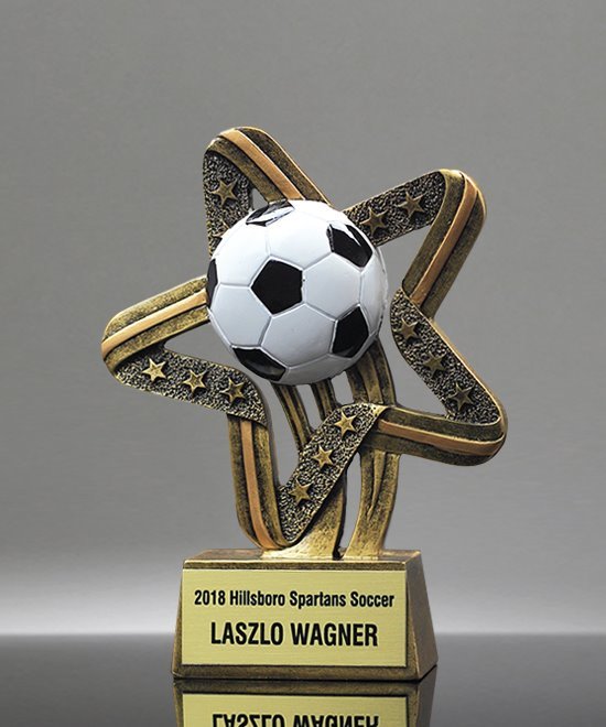 Mega Star Soccer Resin | Edco Awards