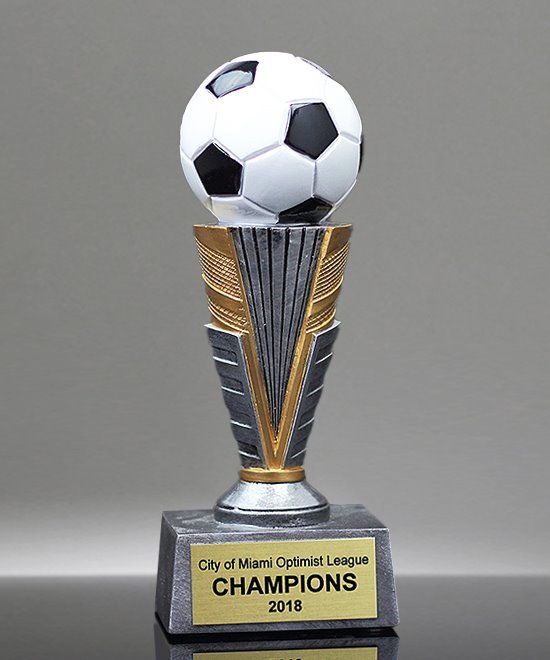 Soccer Ovation Trophy - Medium Size | Edco Awards
