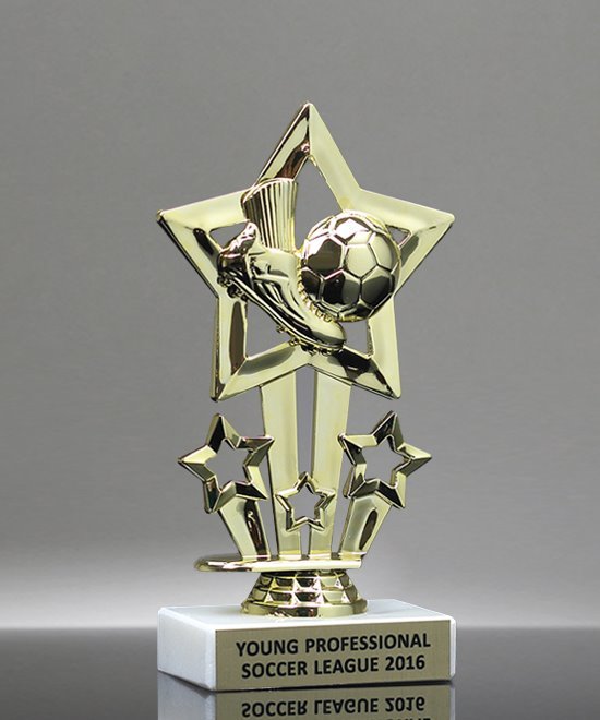 Sports Star Soccer Trophy