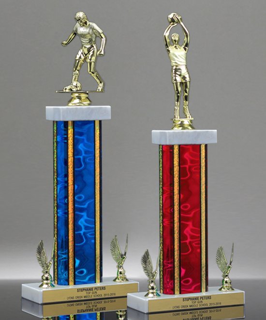 Traditional Trophy Award with 2 Eagles | Edco Awards