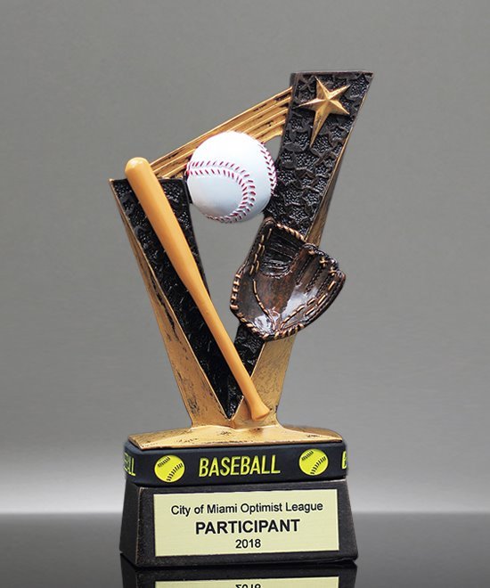 Baseball Trophy Band Resin | Edco Awards