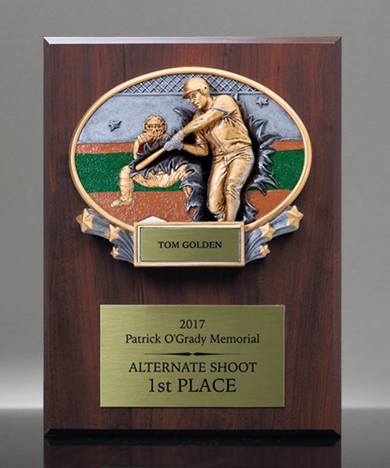 Xplosion Baseball Plaque Award | Edco Awards