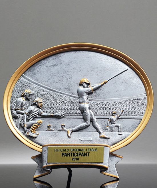 Silverstone Oval Baseball Award | Edco Awards