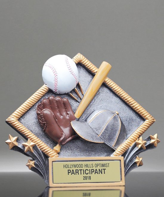 Baseball Diamond Plate Award | Edco Awards