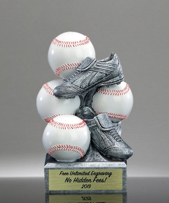 Baseball Sports Bank Resin Trophy | Edco Awards