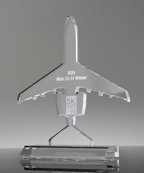Acrylic Airplane Award | Edco Awards