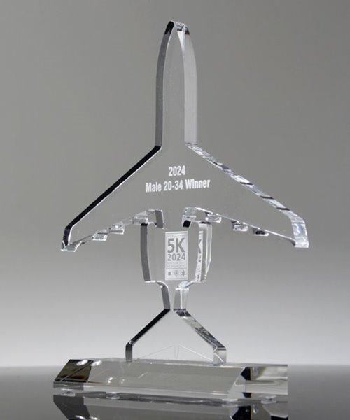 Acrylic Airplane Award | Edco Awards