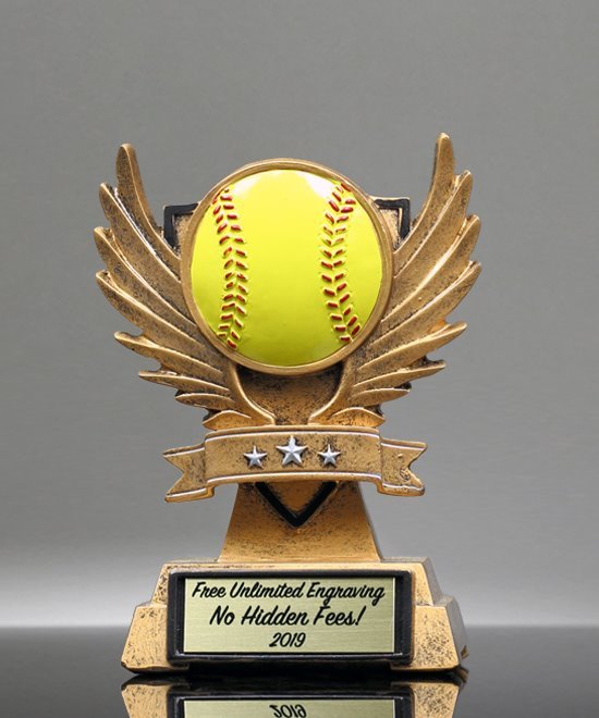 Victory Wing Softball Trophy | Edco Awards