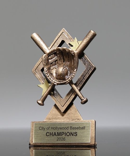 Baseball Diamond All Star Resin Trophy | Edco Awards