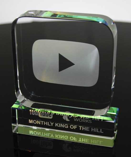 Crystal Block Award | Crystal Square Trophy | Edco Awards