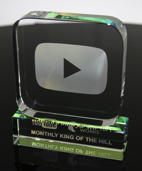 Crystal Block Award | Crystal Square Trophy | Edco Awards