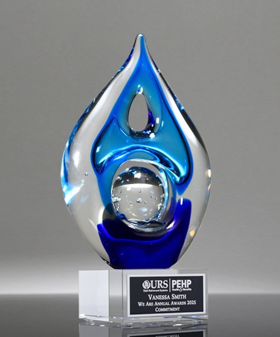 Celebration Art Glass Award AGS01 | Edco Awards