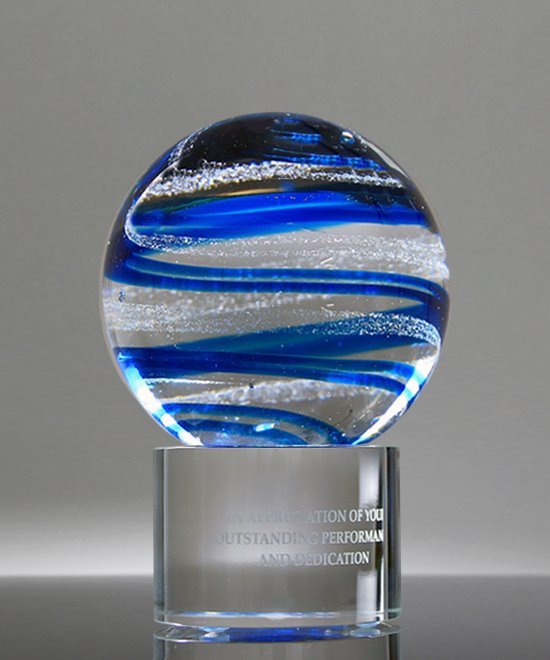 Ocean Globe Sphere Trophy | Edco Awards