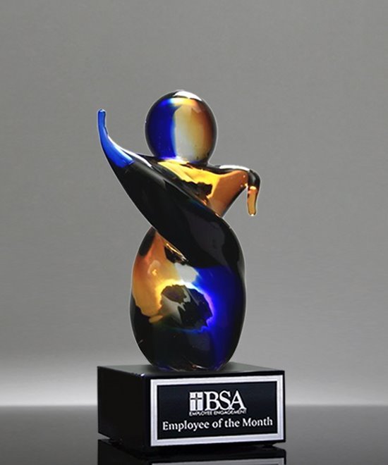 Art Glass Achiever Trophy | Edco Awards