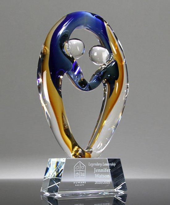 Together Art Glass Award | edco.com | Edco Awards