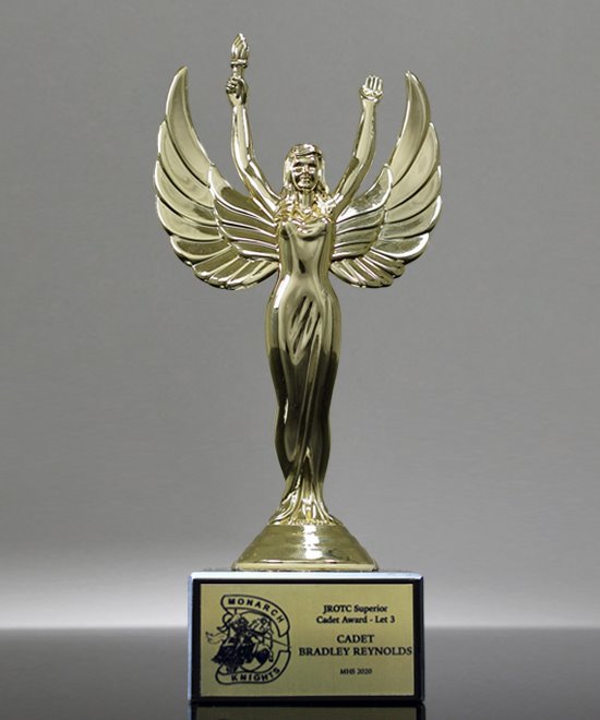 Winged Achievement Trophy | Edco Awards