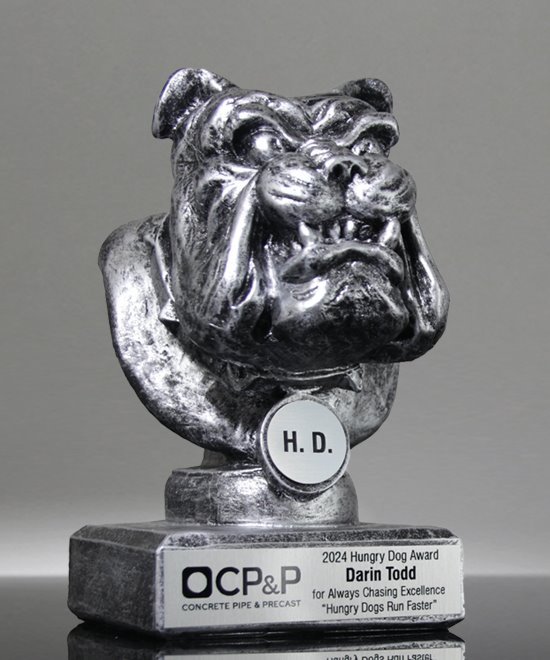 Silver Bulldog Award | Bulldog Trophy | Edco Awards