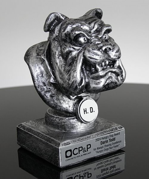 Silver Bulldog Award | Bulldog Trophy | Edco Awards