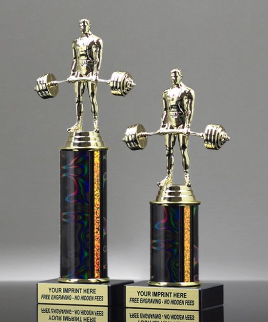 Weightlifter Power Lift Trophy