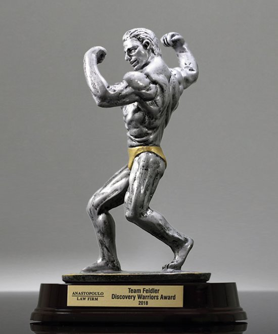 Bodybuilder Side Pose Trophy | Edco Awards