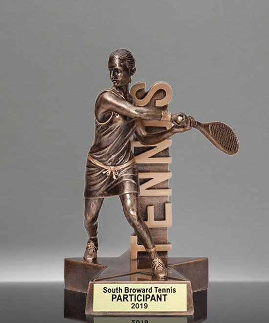 Billboard Female Tennis Trophy | Edco Awards