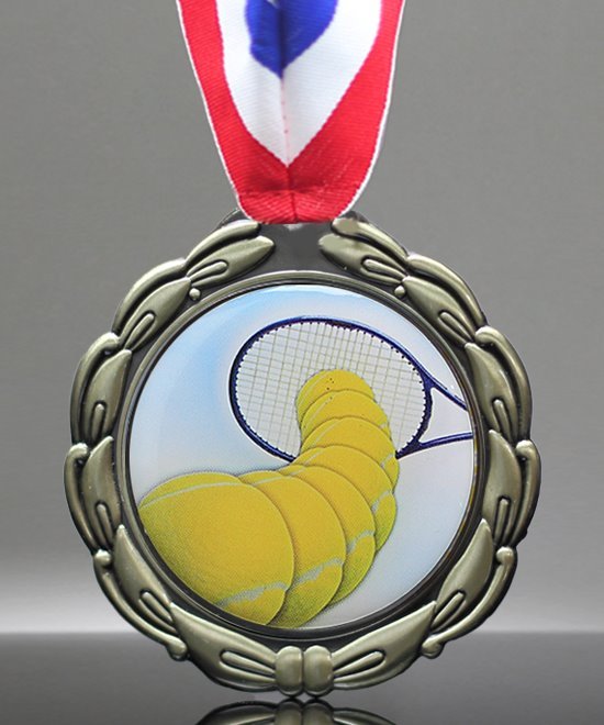 Epoxy-Domed Tennis Medal | Edco Awards