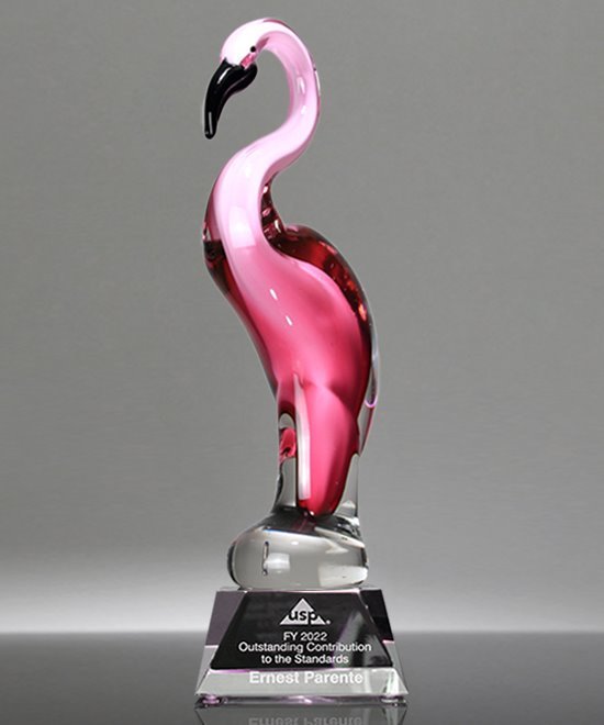 Crystal Flamingo Trophy | Edco Awards