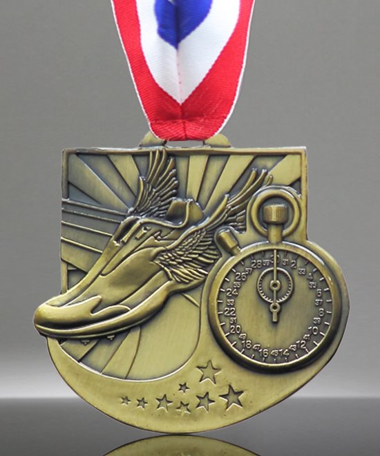 Track Star Blast Medals - Gold | Edco Awards