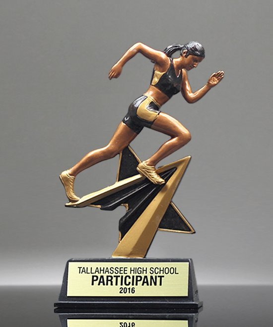 Star Power Track Trophy - Female | Edco Awards