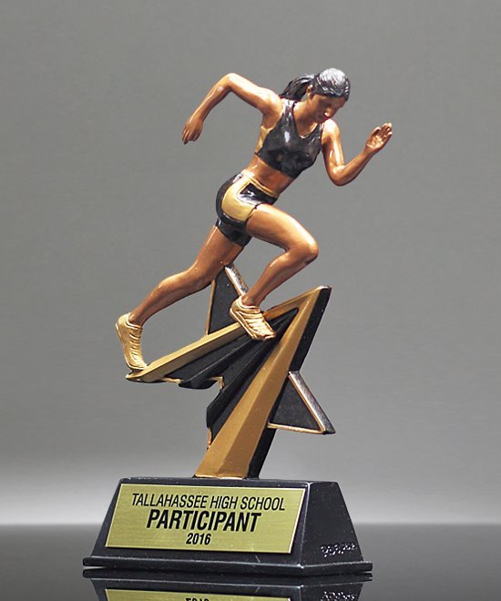 Star Power Track Trophy - Female | Edco Awards