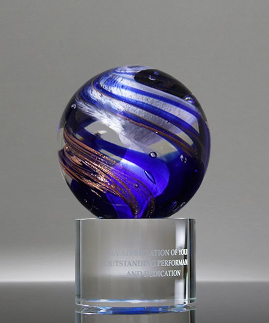 Golden Ocean Sphere Trophy | Edco Awards