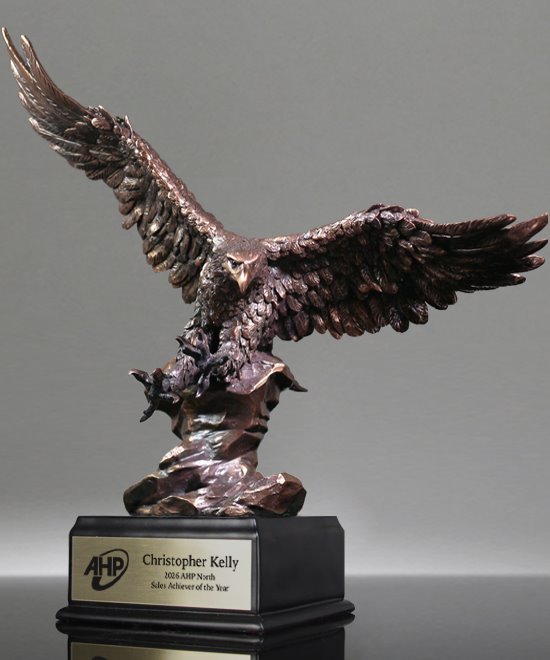 Wings of Valor Bronze Eagle Trophy | Edco Awards