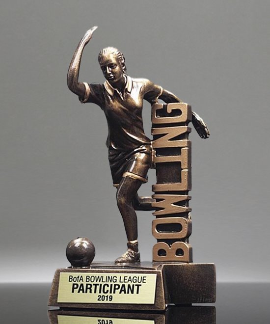 Billboard Bowling Award - Female | Edco Awards