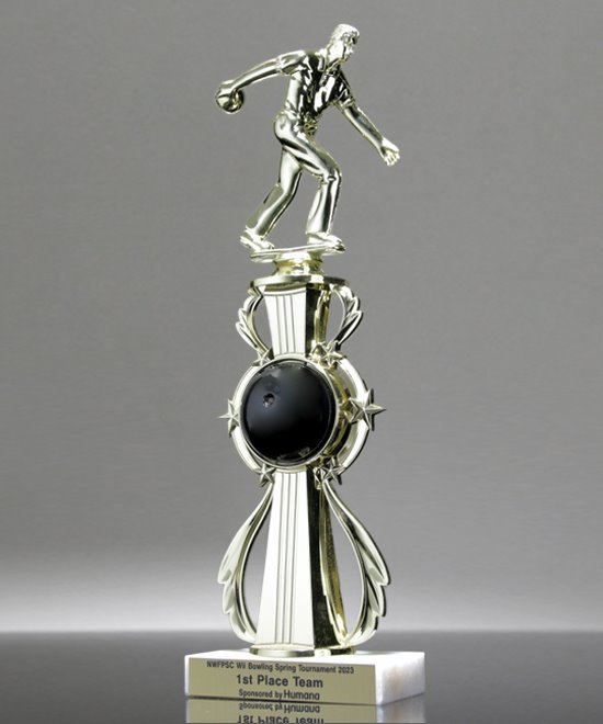 Traditional Bowling Trophy | Edco Awards