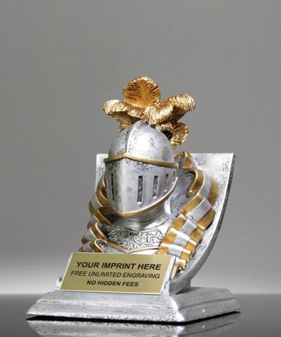 Spirit Knight Mascot Trophy Resin