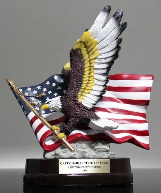 Spirit of America Eagle in Flight Trophy | GA201 | Edco Awards